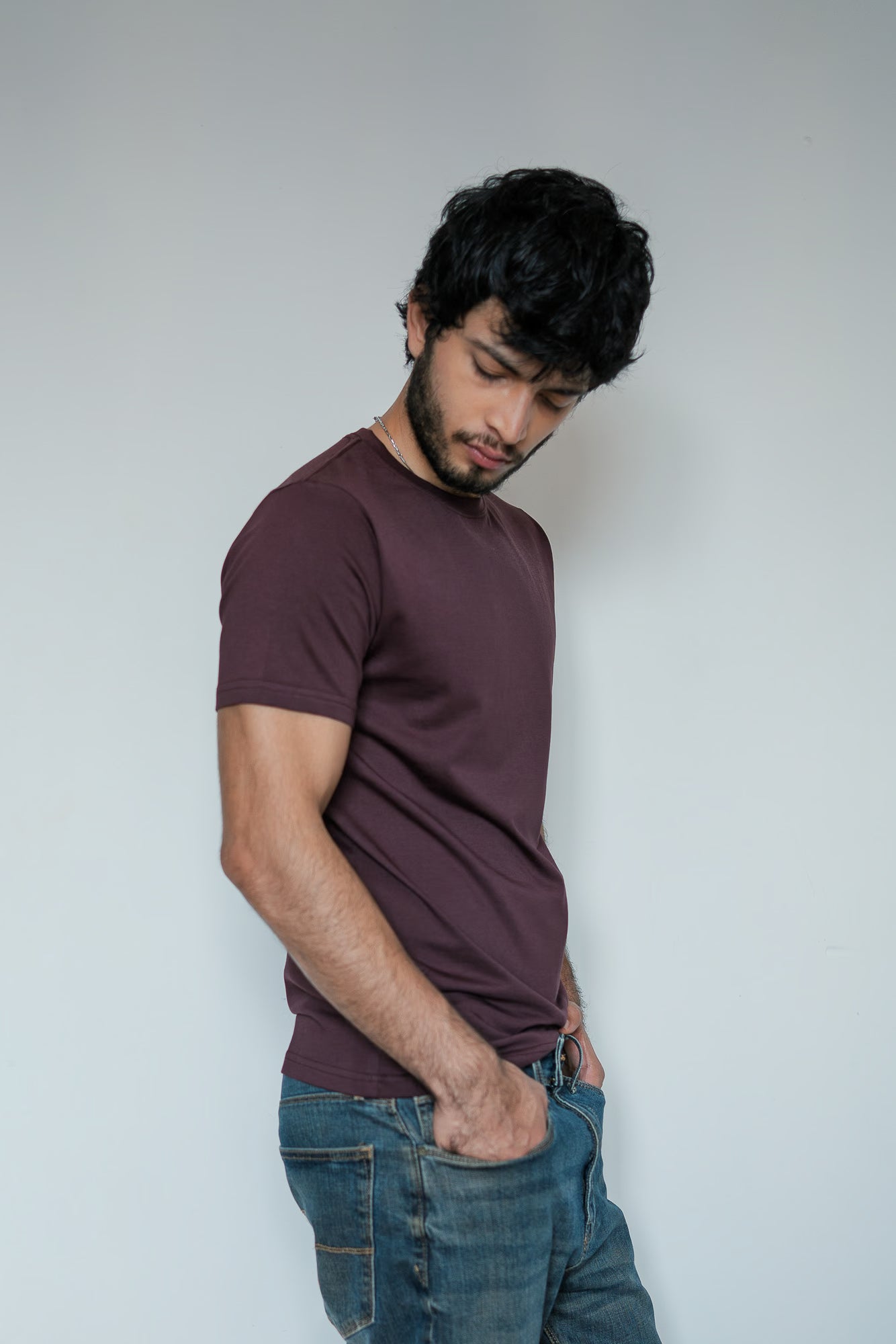 Authentic Supima® Tee - Plum – Stan Edition